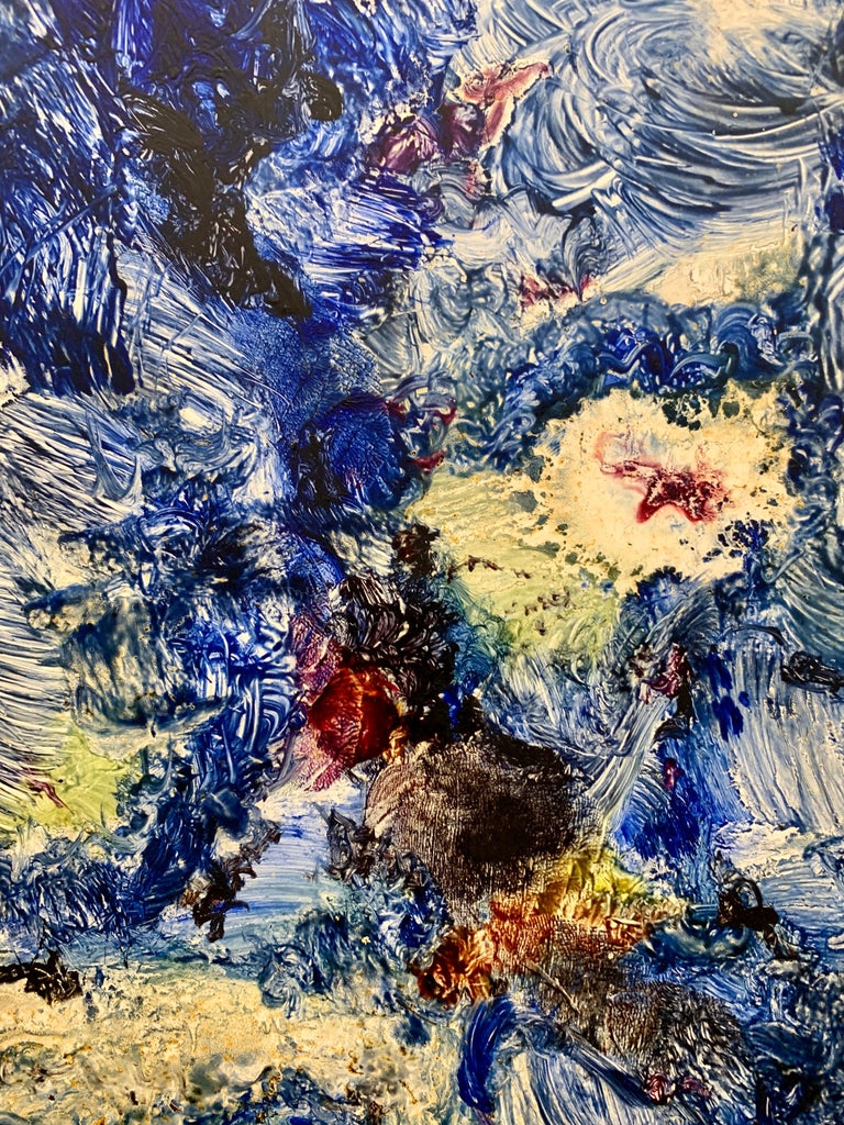 Reginald Pollack - God Creates the Sea, Reginald Pollack Abstract ...