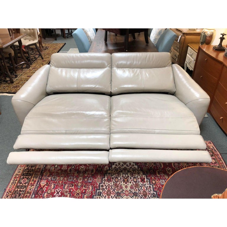 Regine Leather Sofa by Scandinavian Designs