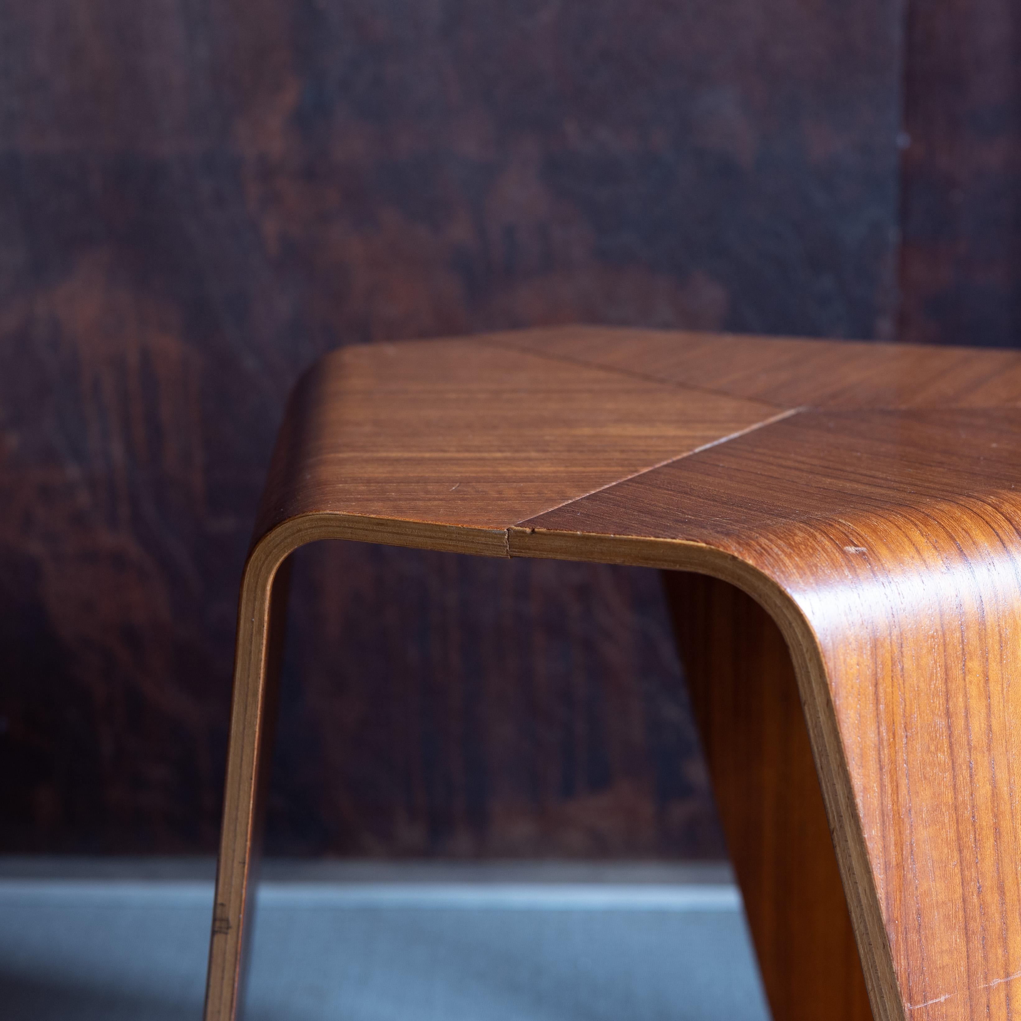 Reiko Tanabe Murai Stool, Tendo Mokko, Circa 1970s at 1stDibs | kenji murai