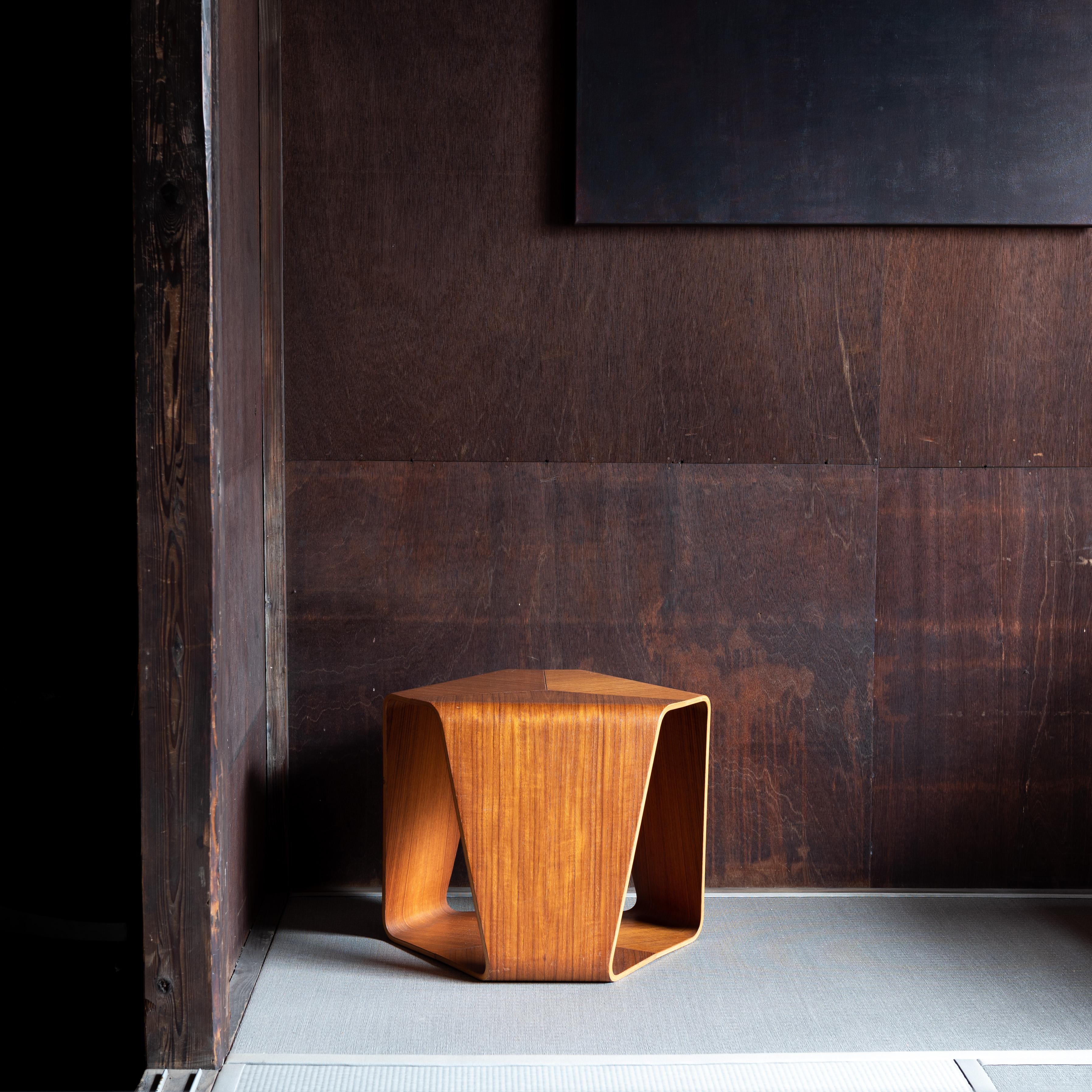 Reiko Tanabe Murai Stool, Tendo Mokko, Circa 1970s at 1stDibs | kenji murai