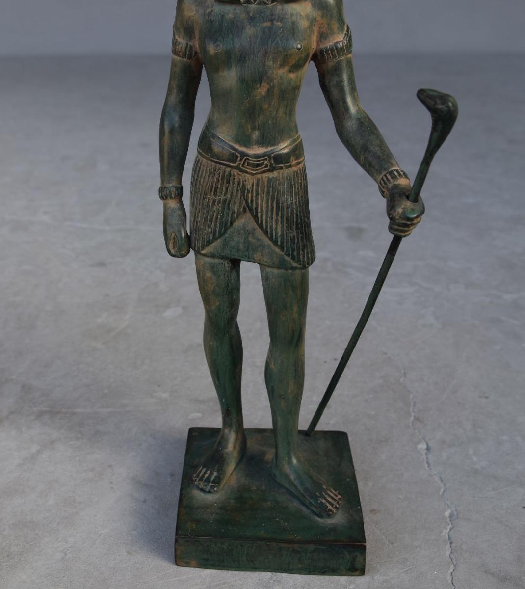 Reissue of the Louvres Tefnut and Thoth Egyptian Gods in Bronze or ...