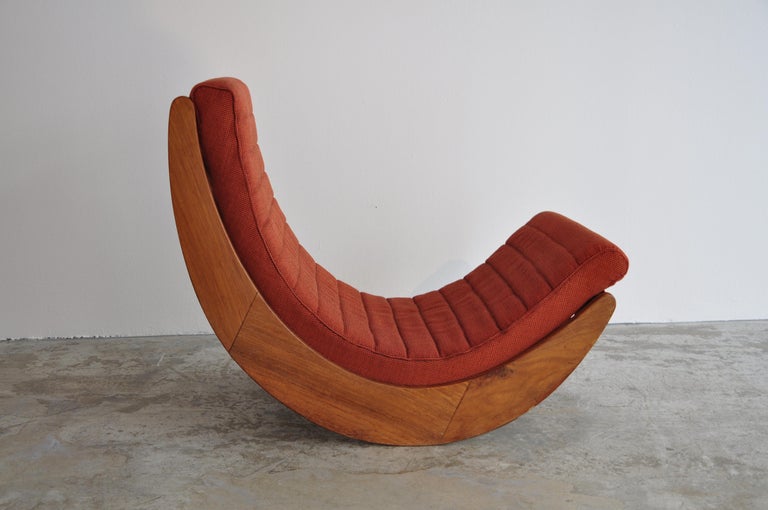 "Relaxer" Rocking Chair by Danish Designer Verner Panton, 1974 For Sale ...