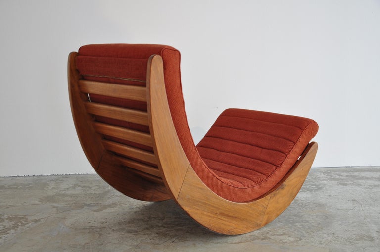 "Relaxer" Rocking Chair by Danish Designer Verner Panton, 1974 For Sale ...