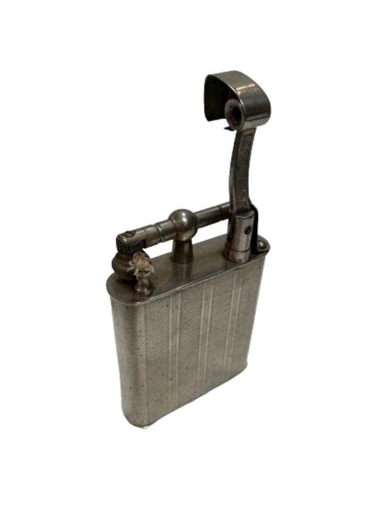 Reliance Post War Lift Arm Chrome Pocket Benzine Lighter For Sale at ...