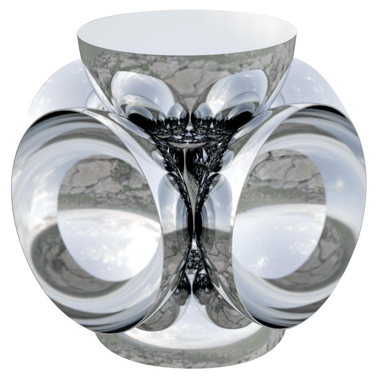 Relic Aureole-2 Reflective Side Table For Sale at 1stDibs