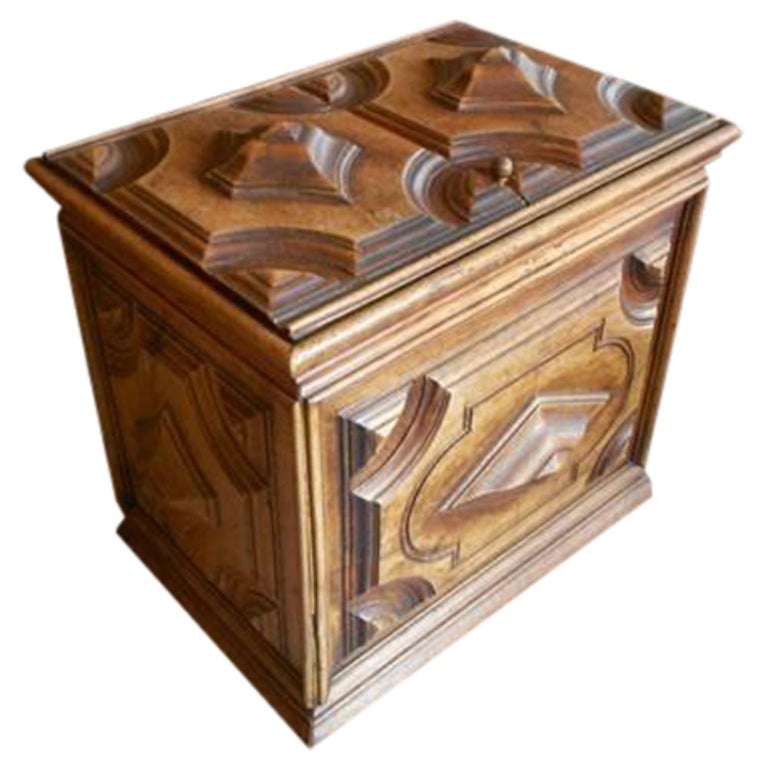 Relief Carved French 18th Century Chest from Academy Award Winner Elmo ...