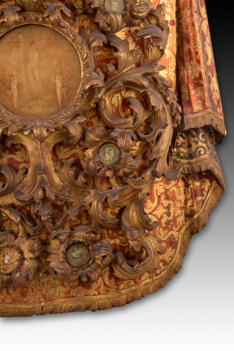 Reliquary Altar. Wood, Glass, Metal, Etc. Spain, 17th Century For Sale ...