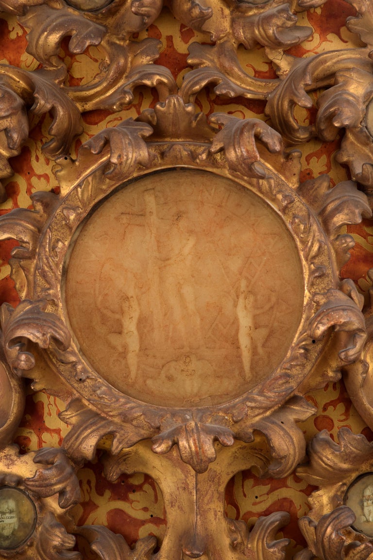 Reliquary Altar. Wood, Glass, Metal, Etc. Spain, 17th Century For Sale ...