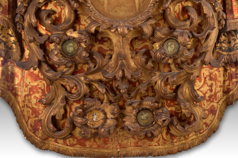 Reliquary Altar. Wood, Glass, Metal, Etc. Spain, 17th Century For Sale ...