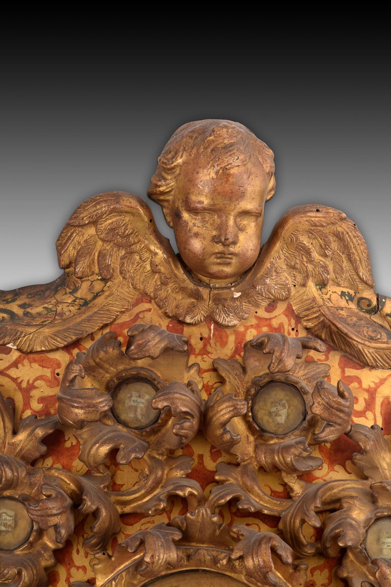 Reliquary Altar. Wood, Glass, Metal, Etc. Spain, 17th Century For Sale ...