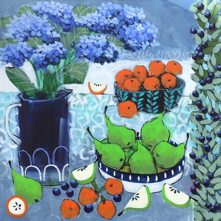 Relton Marine - Blue Hydrangeas II by Relton Marine For Sale at 1stDibs