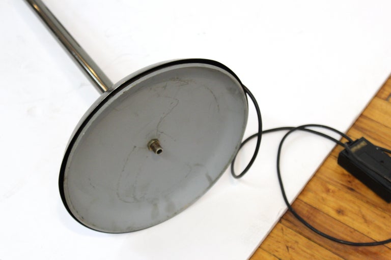 Relux Italian Modern Metal Torchère Floor Lamp at 1stDibs