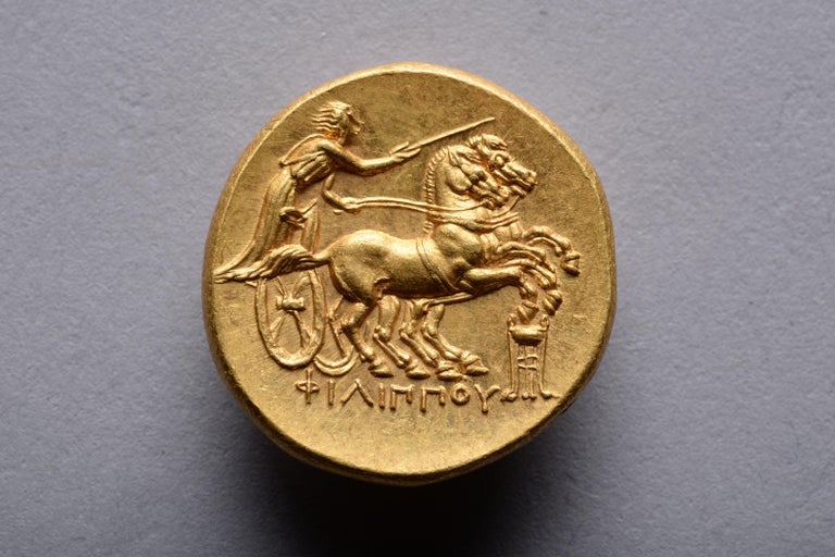 Ancient Greek Gold Stater Coin of Alexander the Great, 322 BC at 1stDibs | alexander the great ...