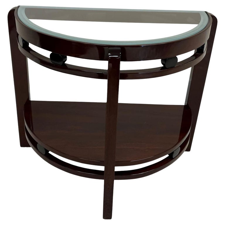 semi circular side table