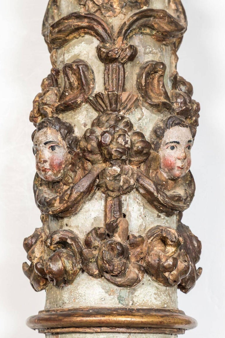 Remarkable, 17th Century Spanish Columns For Sale at 1stDibs