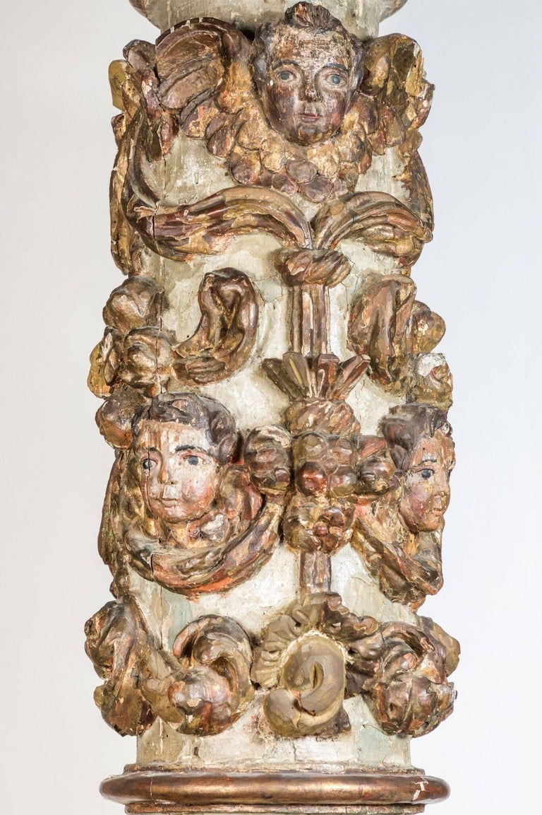 Remarkable, 17th Century Spanish Columns For Sale at 1stDibs