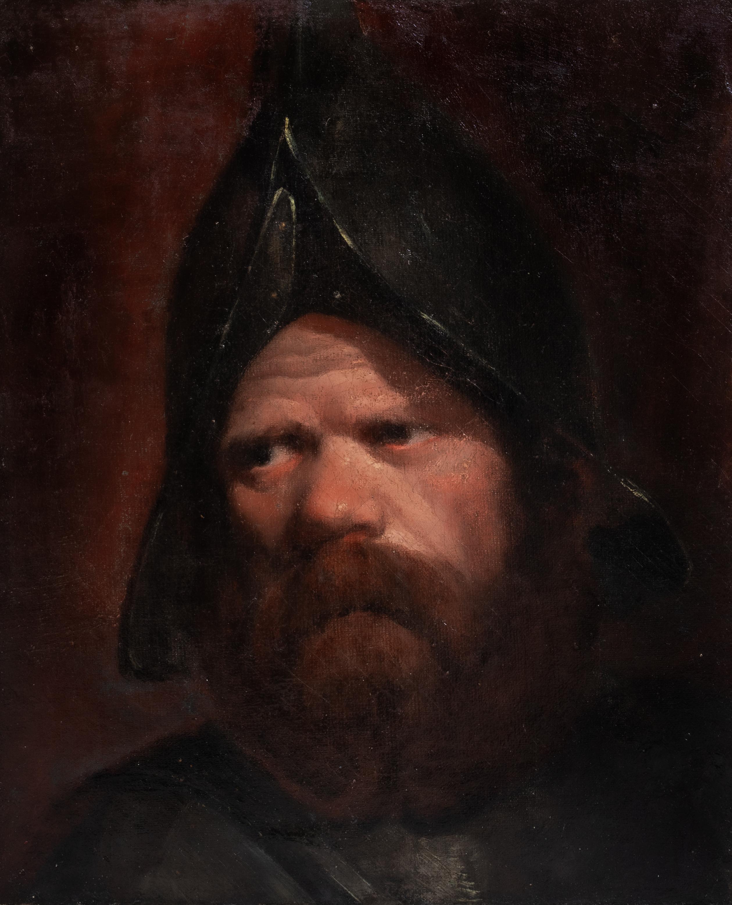 Portrait Of A Man As A Conquistador, 17th Century School of Rembrandt ...