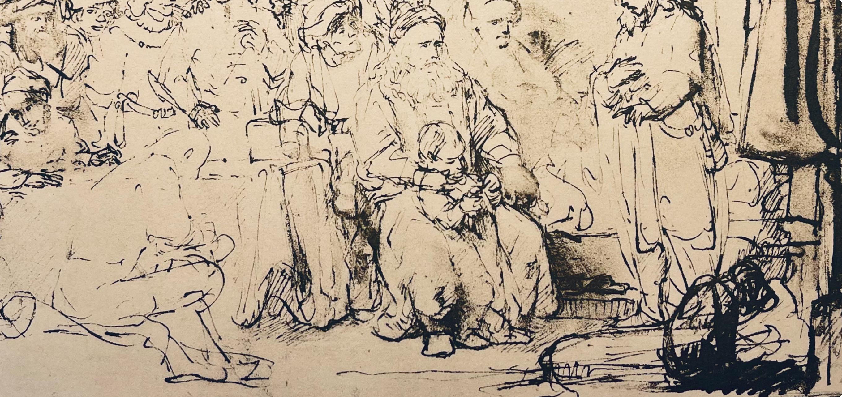 Rembrandt, Joseph Telling His Dream, Drawings for the Bible (after) For ...