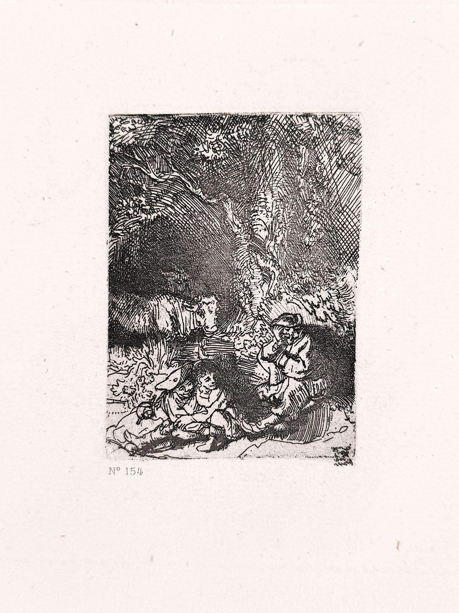 Sleeping Herdsman by Charles Amand-Durand For Sale at 1stDibs