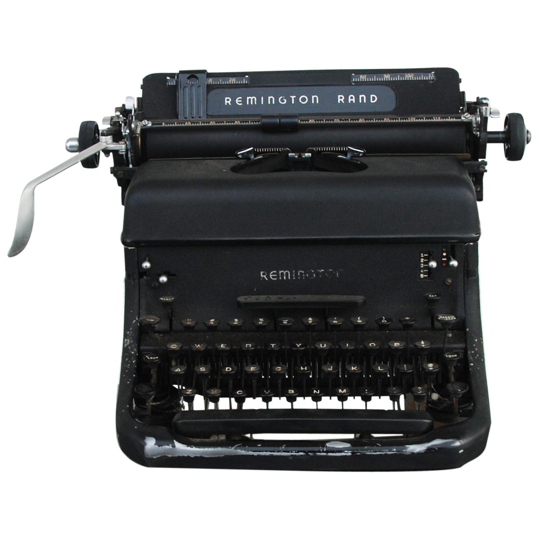 Remington Rand Vintage Typewriter at 1stDibs | remington rand safe ...