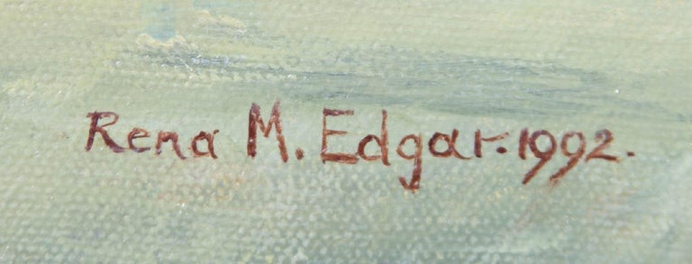 Rena M. Edgar - Rena M. Edgar - 1992 Oil, The Hillside Farm For Sale at ...