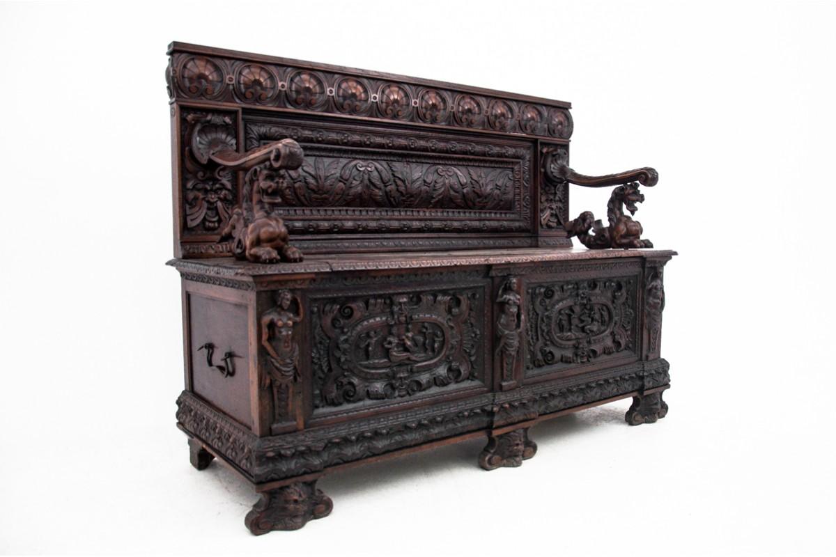 Renaissance Antique Chest, France, Around 1870 at 1stDibs