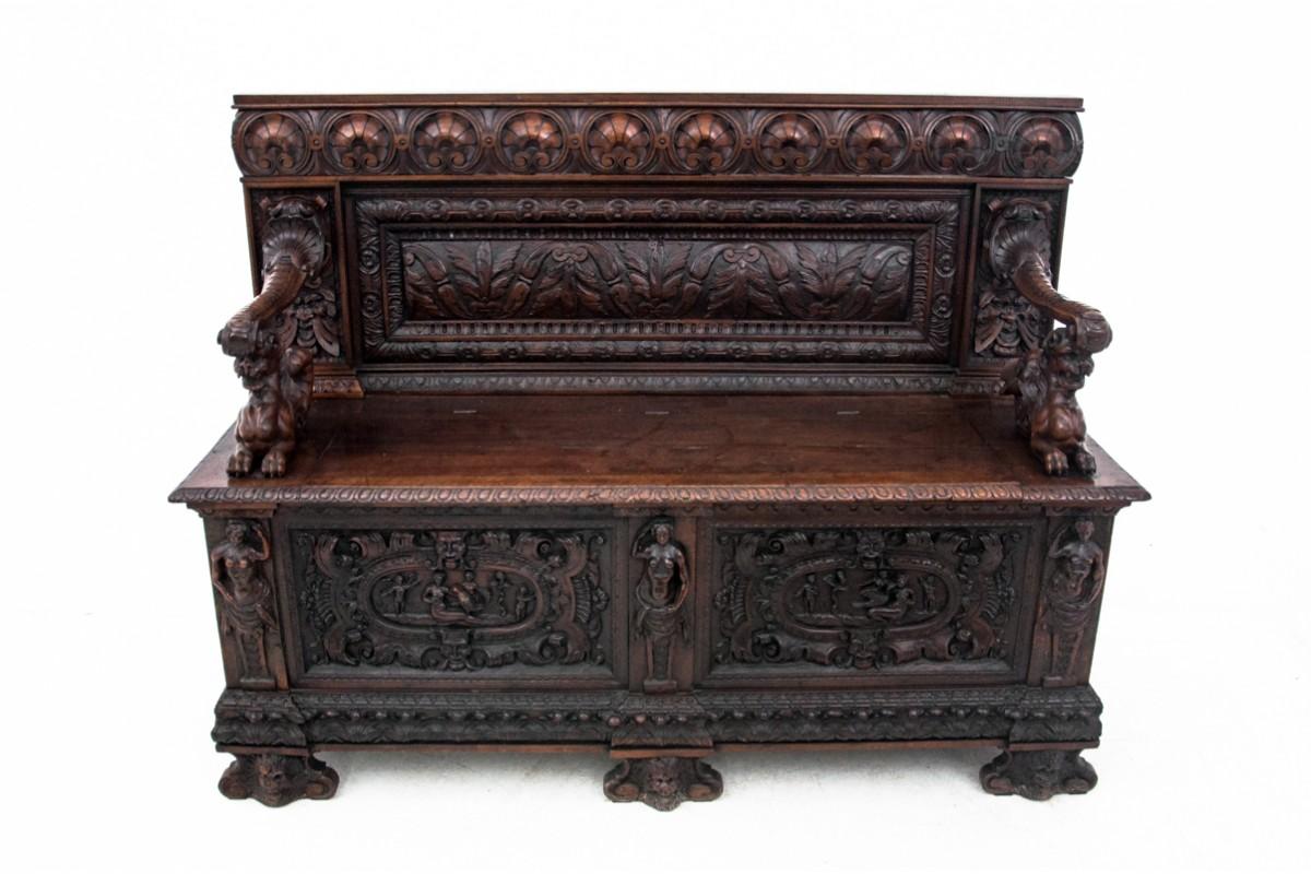 Renaissance Antique Chest, France, Around 1870 at 1stDibs