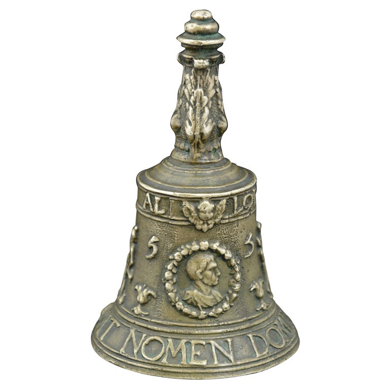 Renaissance Bronze Bell, 1555, Dated at 1stDibs