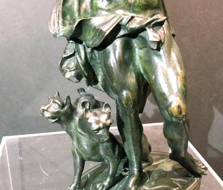 Renaissance Bronze of Orpheus and Cerberus For Sale at 1stdibs
