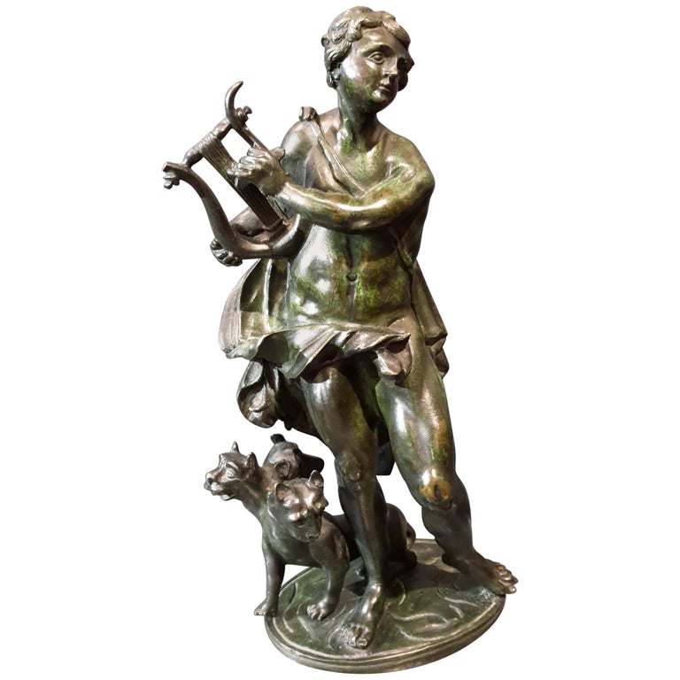 Renaissance Bronze of Orpheus and Cerberus For Sale at 1stdibs