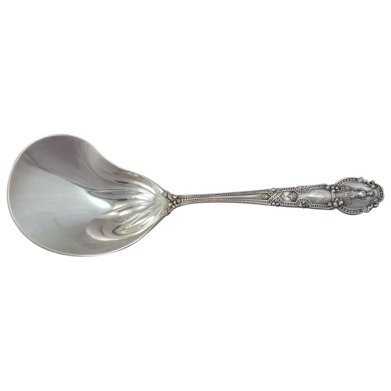 Renaissance by Tiffany and Co. Sterling Silver Berry Spoon Conch Shell ...