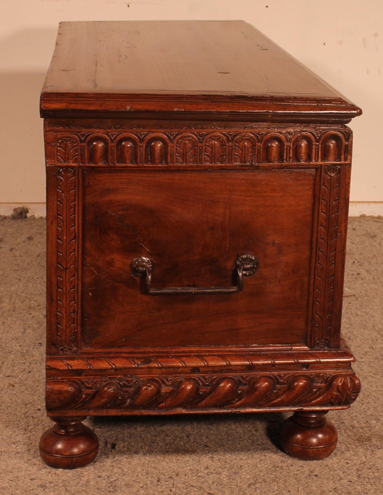 Renaissance Chest in Walnut, circa 1600, France For Sale at 1stDibs