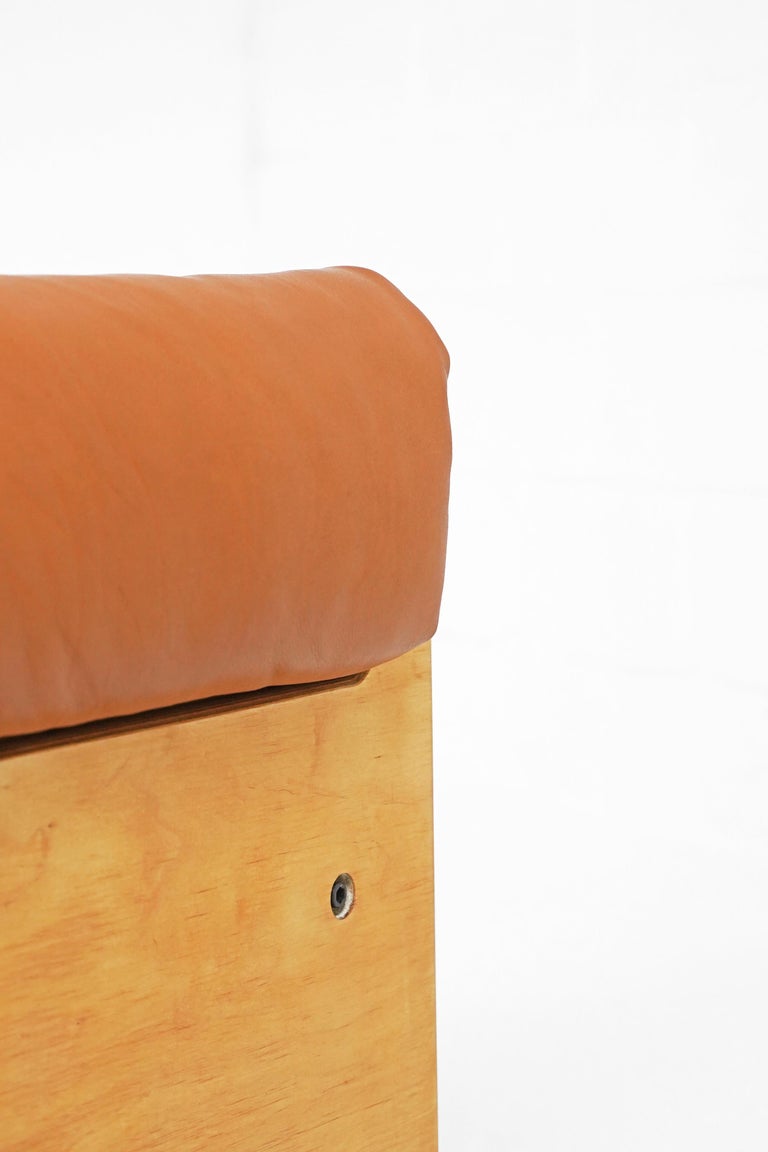 Renaissance Easy Chair in Maple and Leather by Keith Muller and Michael ...