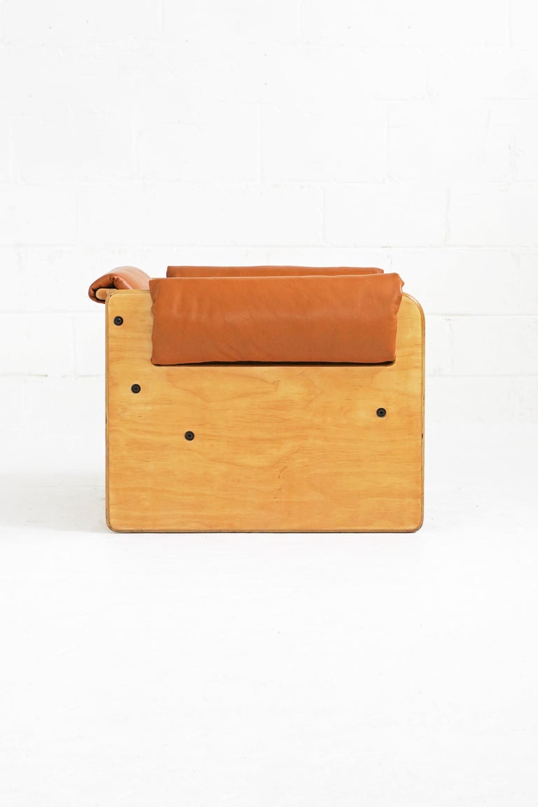 Renaissance Easy Chair in Maple and Leather by Keith Muller and Michael ...