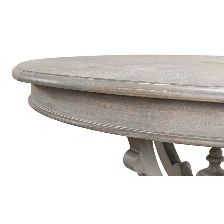 Renaissance Painted Round Dining Table For Sale at 1stDibs