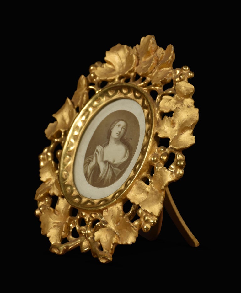 Renaissance Revival Italian Miniature Picture For Sale at 1stDibs