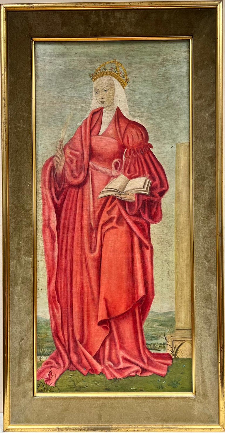 Renaissance style - Portrait of Saint Catherine Medieval Renaissance ...