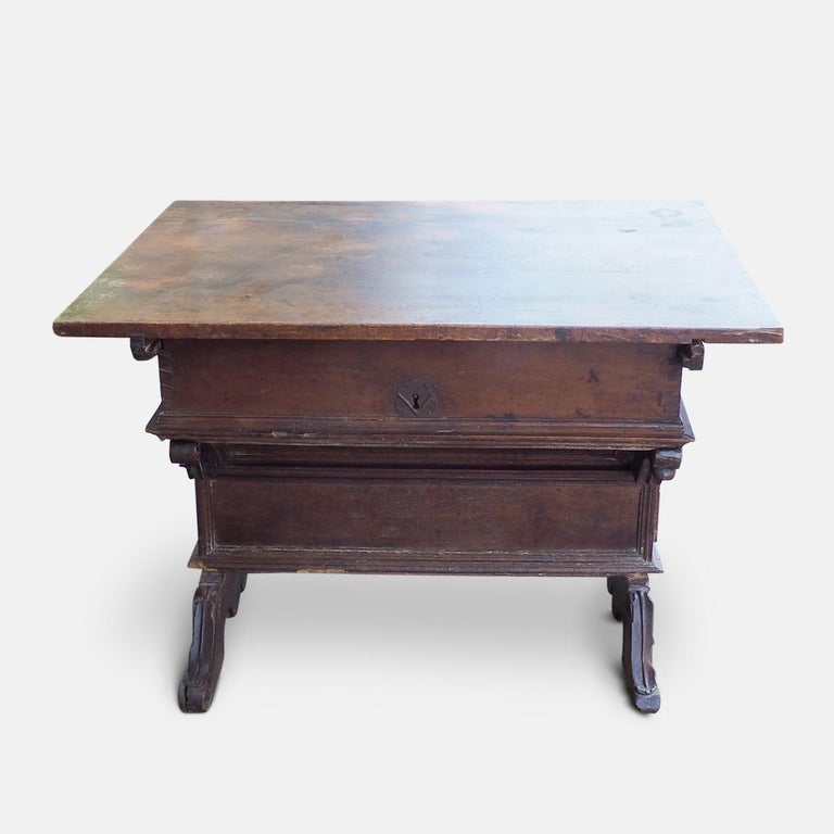 Renaissance Swiss Bankers or Merchants Table, circa 1580 For Sale at ...