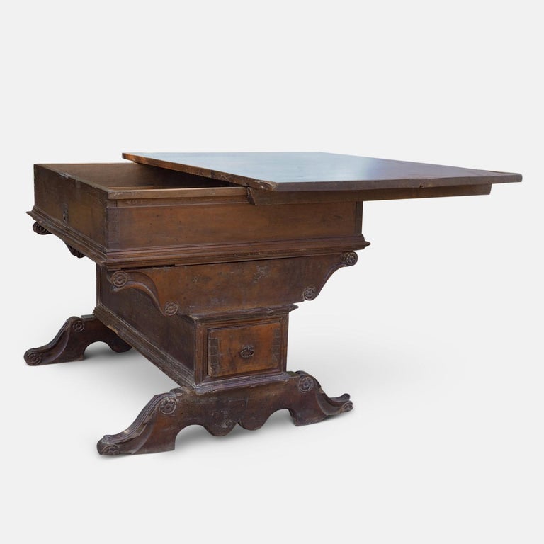 Renaissance Swiss Bankers or Merchants Table, circa 1580 For Sale at ...
