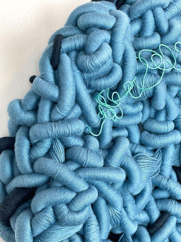 Renata Daina - 'Conscious life of trees' handcoiled, cotton, fiber ...