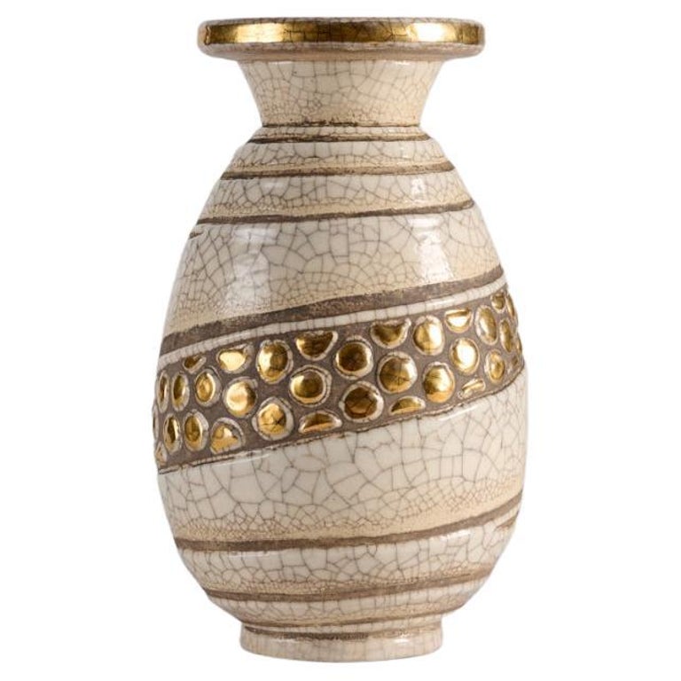 René Buthaud, Vase en grès émaillé, France, c. 1930 En vente sur 1stDibs