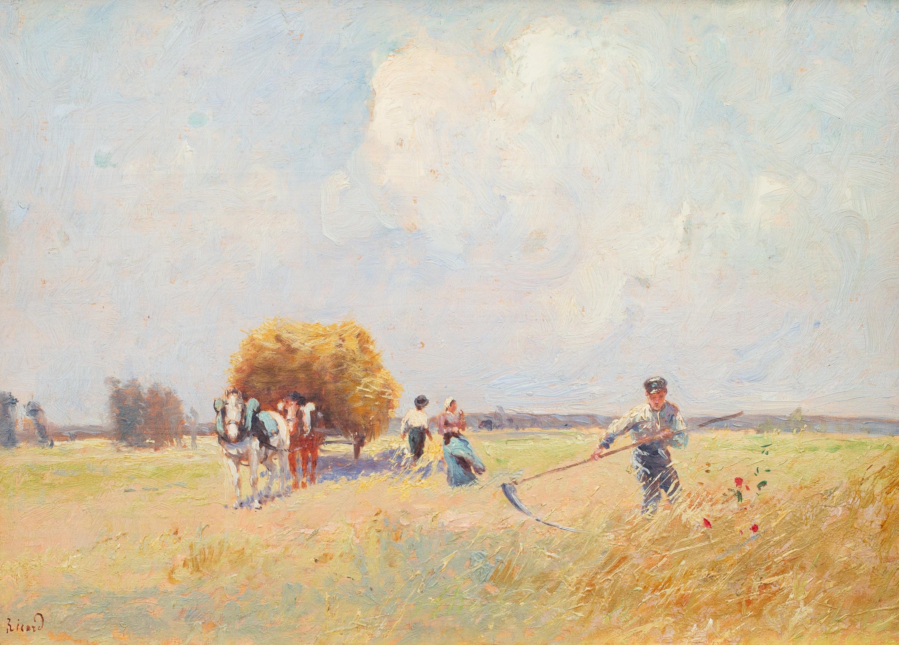 René Frédéric Ricard - Harvest Time by René Frédéric Ricard (B.1889 ...