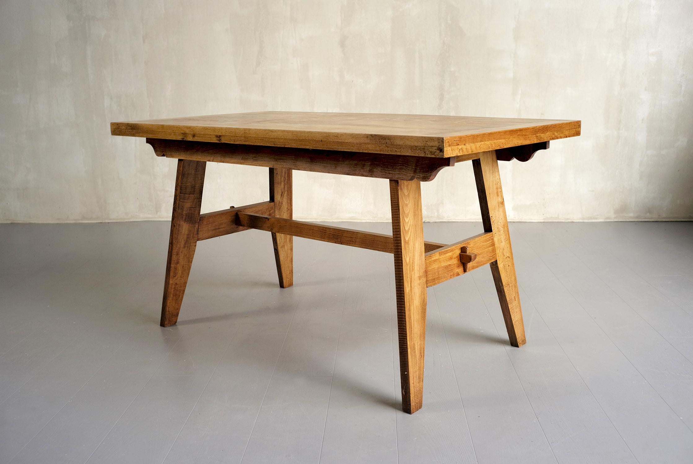 René Gabriel, "Type 100" dining table, France 1945 For Sale at 1stDibs