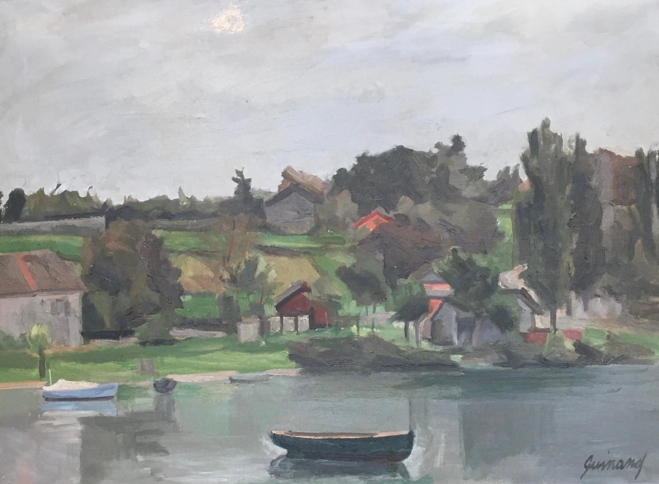 René Guinand Landscape Paintings - 12 For Sale at 1stDibs