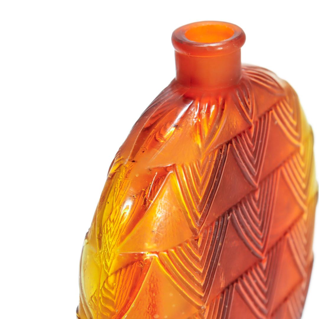 Rene Lalique Art Deco Glass Flacon or Bottle for Worth "Vers le Jour ...