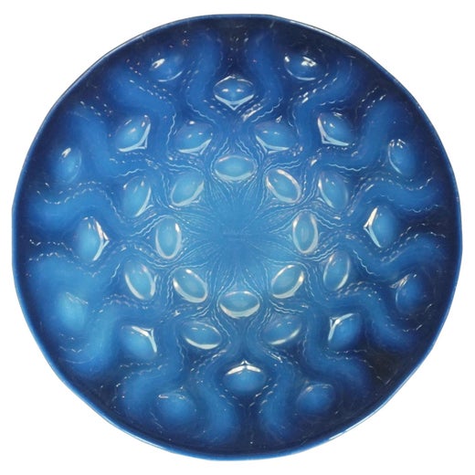 1933 René Lalique, Box Bombay Glass with Sepia Patina at 1stDibs