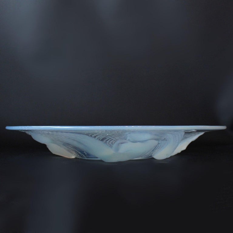 René Lalique Calypso Charger For Sale at 1stDibs
