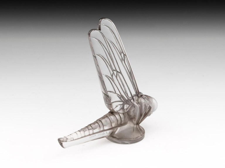 René Lalique Dragonfly Car Mascot or Grande Libellule at 1stDibs ...