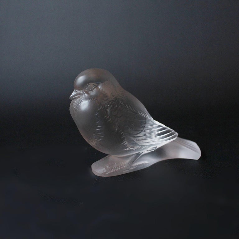 Rene Lalique Glass Bird at 1stDibs