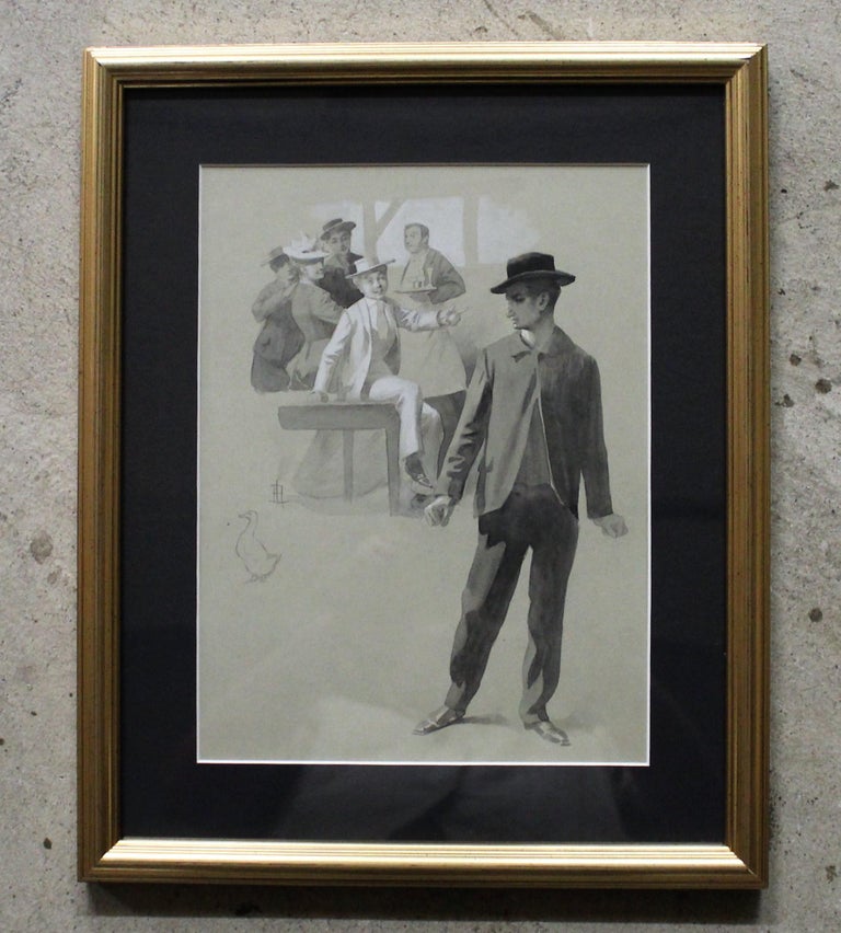 René Lelong Painting For Sale at 1stDibs